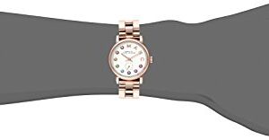 Marc by Marc Jacobs Women's MBM3443 Baker Analog Display Rose Gold-Tone Watch