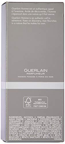 Guerlain for Men Eau de Parfum Spray, 3.3 Ounce, Multi