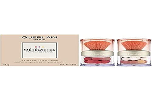 Guerlain Paris Meteorites Travelling Pearls Duo 0.29 oz Illuminating Powder Blush