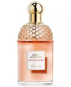 guerlain aqua allegoria orange soleia for unisex eau de toilette spray, 2.5 ounce/ 75ml