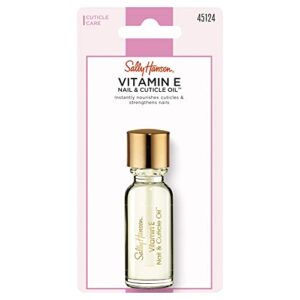 sally hansen vitamin e nail and cuticle oil, 0.45 fl oz, packaging may vary