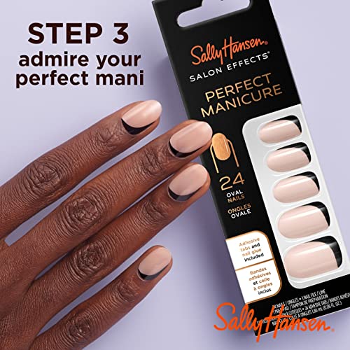 Sally Hansen Salon Effects Perfect Manicure Press on Nails Kit, French Twist