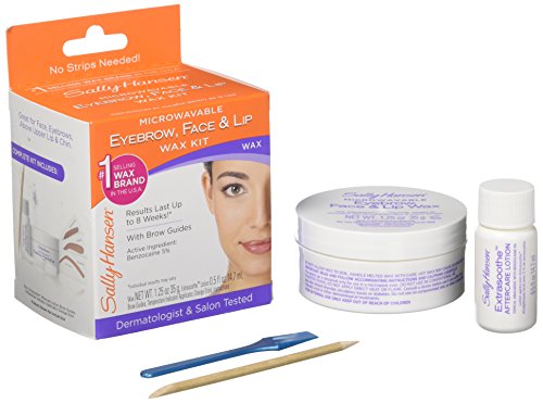 Sally Hansen Eyebrow, Face & Lip Wax Kit, Pack Of 1