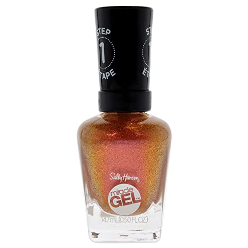 Sally Hansen Miracle Gel Nail Polish, Shade Sundown Socialite #382