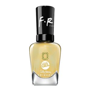 sally hansen miracle gel friends collection, nail polish, yellow taxi, 0.5 fl oz