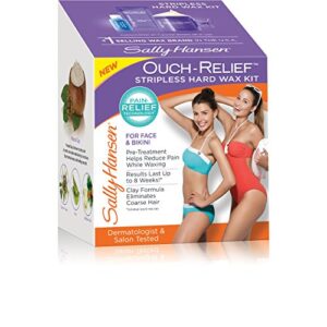 sally hansen ouch-relief face & body wax kit (pack of 1)