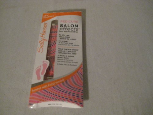 Sally Hansen Salon Effects - Pedicure Toe-Riffic - Nail Polish Strips