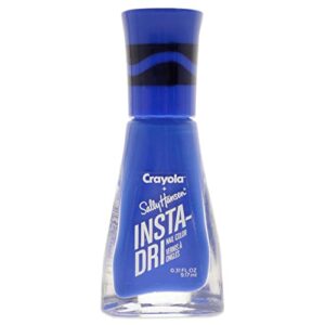 sally hansen insta dri crayola schools out bluetiful, .3 oz, pack of 1