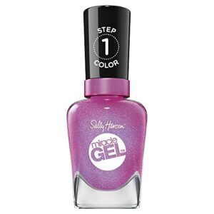 sally hansen miracle gel nail polish, shade quartz and kisses #512