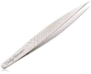 sally hansen stray hair beware-needle point tip tweezer