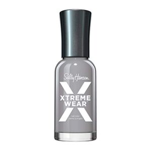 sally hansen hard as nails xtreme wear nail color, heavy metal, 0.4 fluid ounce