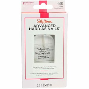 sally hansen advanced hard as nails nail strengthener, clear (pack of 4)