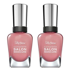 sally hansen, complete salon manicure 2 count, pink pong, 1 fl oz