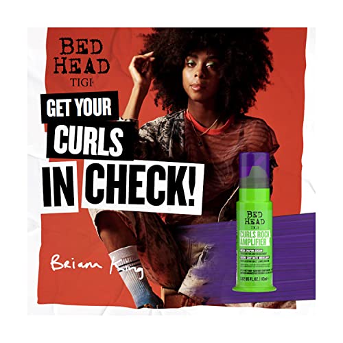 Bed Head by TIGI Curls Rock Amplifier Curly Hair Cream for Defined Curls 3.82 fl oz