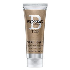 tigi bed head for men power play firm finish gel, 6.76 fluid ounce