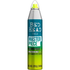 tigi bed head master piece hairspray with extra strong hold unisex hair spray 10.3 oz