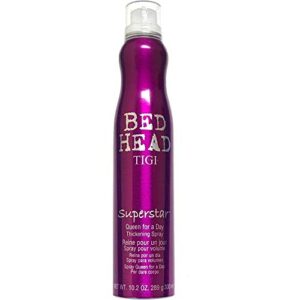 tigi bedhead superstar queen for a day thickening spray, 10.2 oz, 2 pk