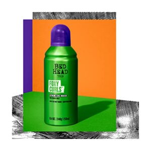 Bed Head by TIGI Foxy Curls Curly Hair Mousse for Strong Hold 8.4 oz