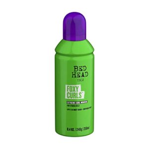 Bed Head by TIGI Foxy Curls Curly Hair Mousse for Strong Hold 8.4 oz