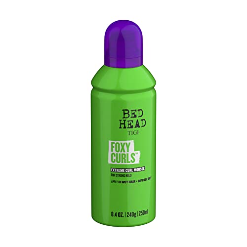 Bed Head by TIGI Foxy Curls Curly Hair Mousse for Strong Hold 8.4 oz