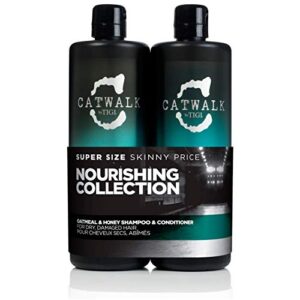 tigi catwalk oatmeal & honey shampoo and conditioner, set