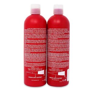 Bed Head by TIGI Urban Antidotes Resurrection Shampoo and Conditioner for Damaged Hair 25.36 fl oz 2 count