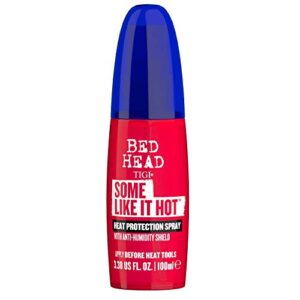 tigi bed head some like it hot heat protection spray for heat styling 3.38 fl oz