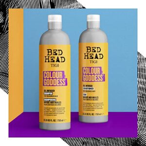 Bed Head by TIGI Shampoo & Conditioner For Colored Hair Colour Goddess With Sweet Almond & Coconut Oils 2 x 25.36 fl oz