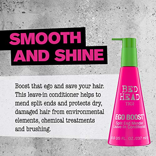 Tigi Bed Head Ego Boost Split End Mender Leave in Conditioner, 8.0 Ounce