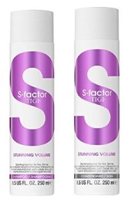 tigi s factor stunning volume shampoo & conditioner 8.5 oz