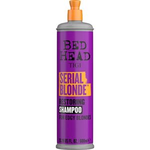 TIGI Bed Head SERIAL BLONDE SHAMPOO FOR DAMAGED BLONDE HAIR 20.29 fl oz