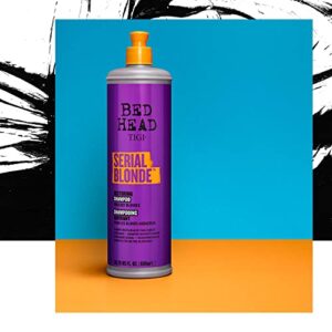 TIGI Bed Head SERIAL BLONDE SHAMPOO FOR DAMAGED BLONDE HAIR 20.29 fl oz