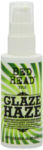 TIGI Bed Head Glaze Haze Semi-Sweet Smoothing Unisex Hair Serum, 2.3 Ounce