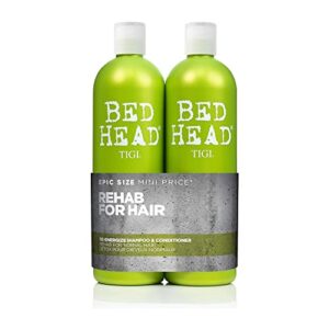 bed head by tigi urban antidotes re-energize daily shampoo and conditioner 25.36 fl oz 2 count