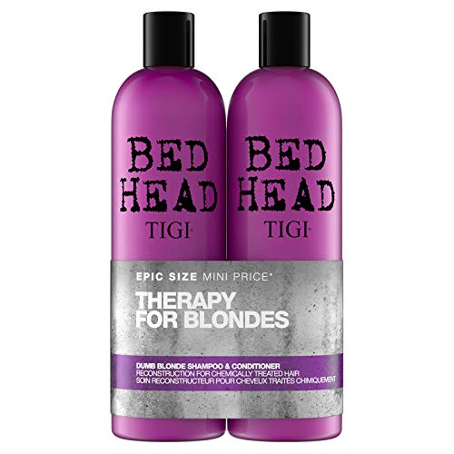 Tigi Tigi Bed Head Dumb Blonde Shampoo & Reconstructor Conditioner Duo Pack, 50 Oz