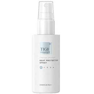 tigi copyright heat protection spray – 2.54 ounce travel size