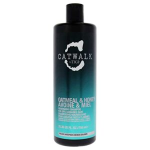 tigi catwalk oatmeal and honey nourishing shampoo for unisex, 25.36 ounce