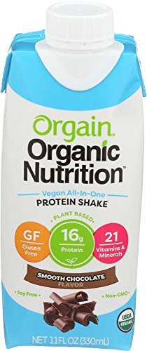 ORGAIN SHAKE SNGLE SMTH CHOC VEG 11OZ