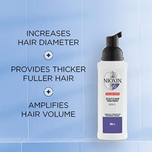 Nioxin System 6 Scalp & Hair Treatment, Bleached & Chemically Treated Hair with Progressed Thinning, 3.4 oz