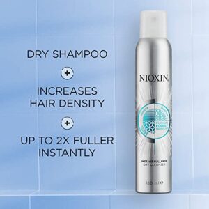 Nioxin Instant Fullness Dry Cleanser, Volumizing Dry Shampoo, Fine & Thinning Hair, 4.22 oz