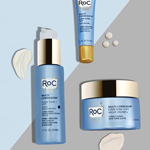 RoC Multi Correxion 5 in 1 Restoring/Anti Aging Facial Night Cream with Hexinol, 1.7 Oz (Packaging May Vary)