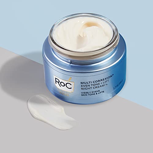 RoC Multi Correxion 5 in 1 Restoring/Anti Aging Facial Night Cream with Hexinol, 1.7 Oz (Packaging May Vary)