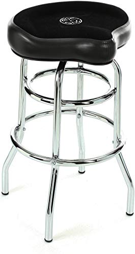 ROC-N-SOC Tower Saddle Seat Stool Black Short