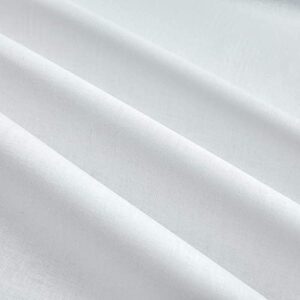 roc-lon 54″ white rain-no-stain, cut by yard