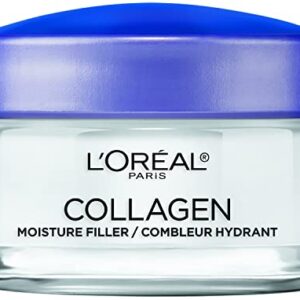 L'Oreal Paris Skincare Collagen Face Moisturizer, Day and Night Cream, Anti-Aging Face, Neck and Chest Cream to smooth skin and reduce wrinkles, 1.7 oz