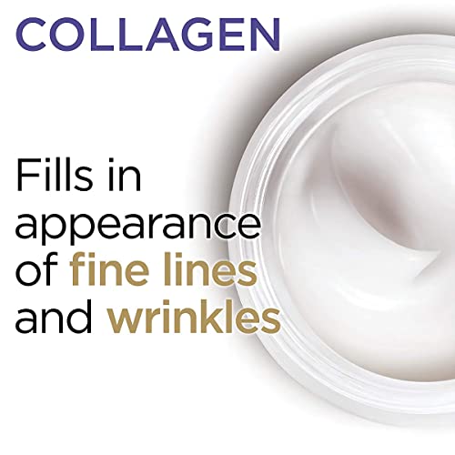 L'Oreal Paris Skincare Collagen Face Moisturizer, Day and Night Cream, Anti-Aging Face, Neck and Chest Cream to smooth skin and reduce wrinkles, 1.7 oz