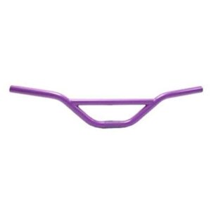 big roc 57hbhs877mpe handle bar, 580x100mm, 22.2mmd, 22.2mm bore, bmx. purple