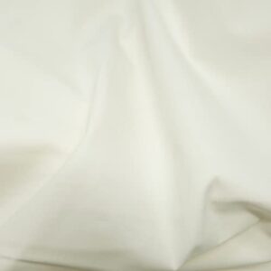 Roc-Lon 107/108 100% Cotton Bleached Ava-Lon Permanent Press, Cut by Yard, White