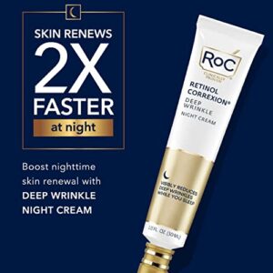 Roc Retinol Correxion Deep Wrinkle Night Cream 1oz (2 Pack)