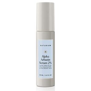 alpha arbutin serum 2% – 1 oz, with alpha arbutin, niacinamide and lemon